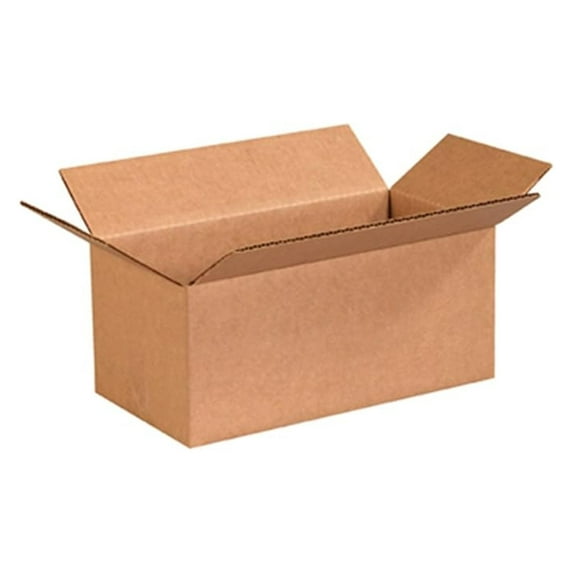 - 10x5x4 Pack of 25 Corrugated Cardboard Packing Shipping Mailing ...