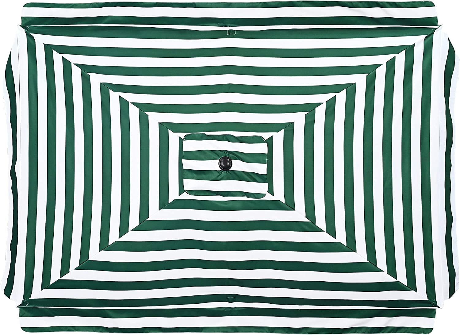 10x6.5Ft Replacement Umbrella Canopy with Tippet Top Hanging Cover for ...