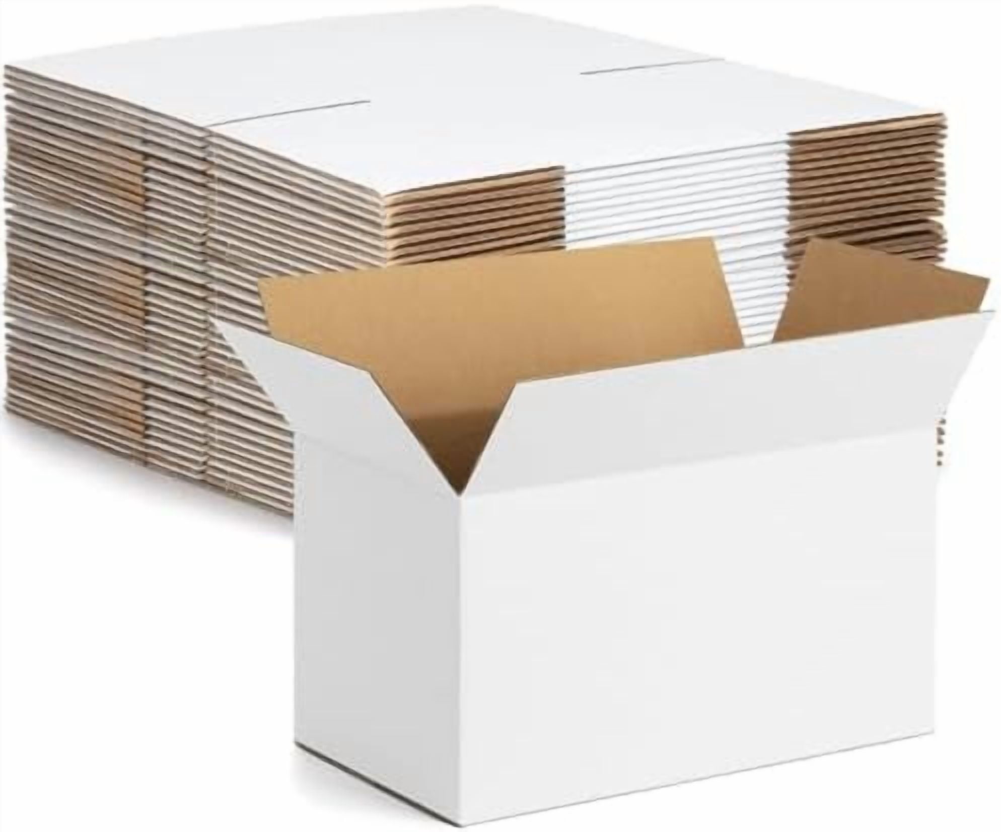 10x6x6-Small-Shipping-Boxes-30-Pack-White-Corrugated-Box-Mailers ...