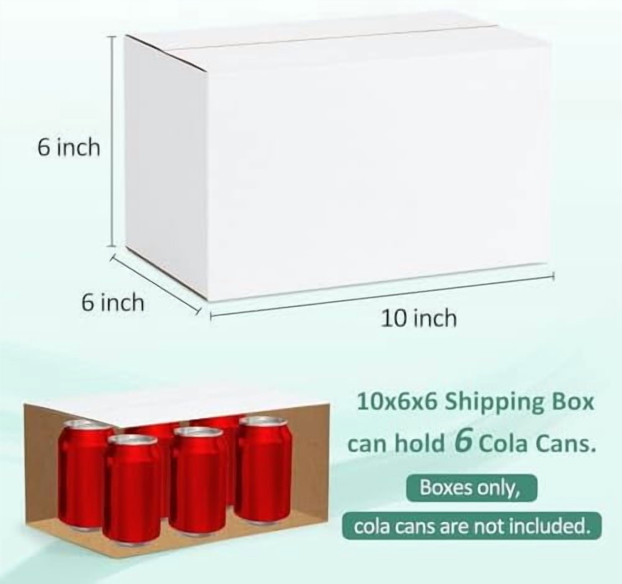 10x6x6-Small-Shipping-Boxes-30-Pack-White-Corrugated-Box-Mailers ...