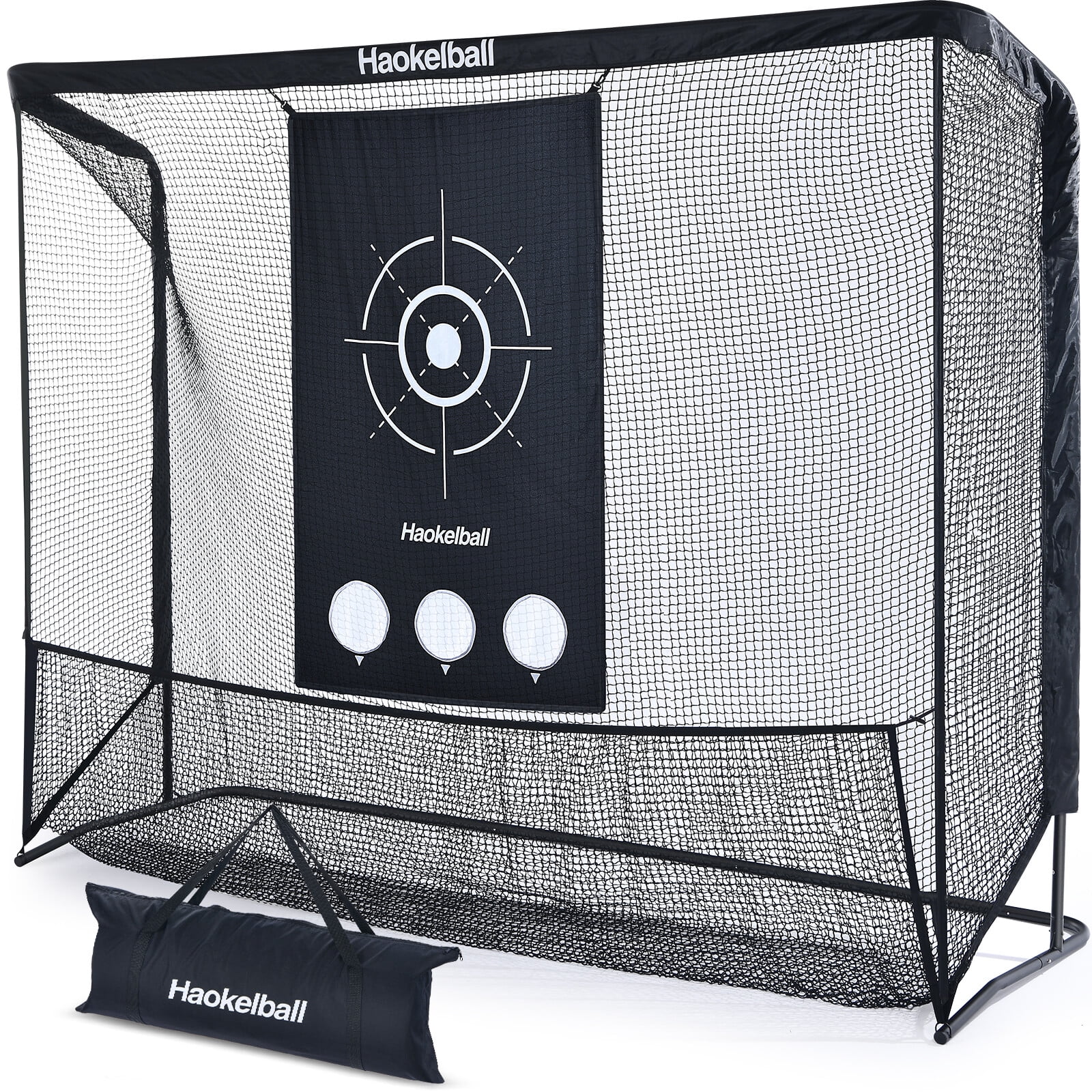 10x7.5ft Heavy Duty Driving Golf Practice Net with Target Cloth Golf ...