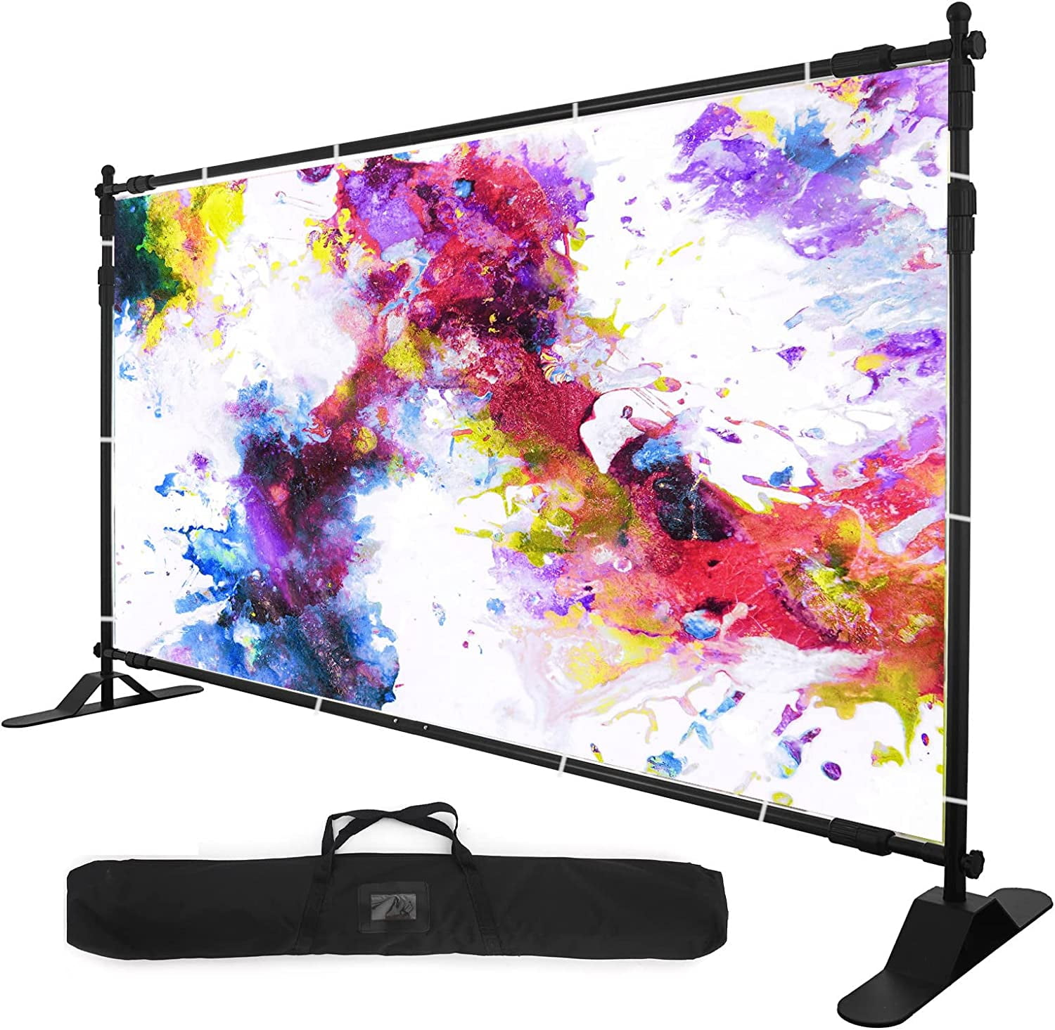 10x8 ft Adjustable Backdrop Banner Stand,Large Display Step and Repeat ...