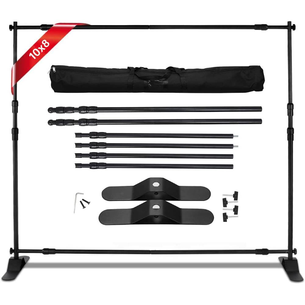 10x8ft Adjustable Step and Repeat Banner Stand - Portable Photo ...