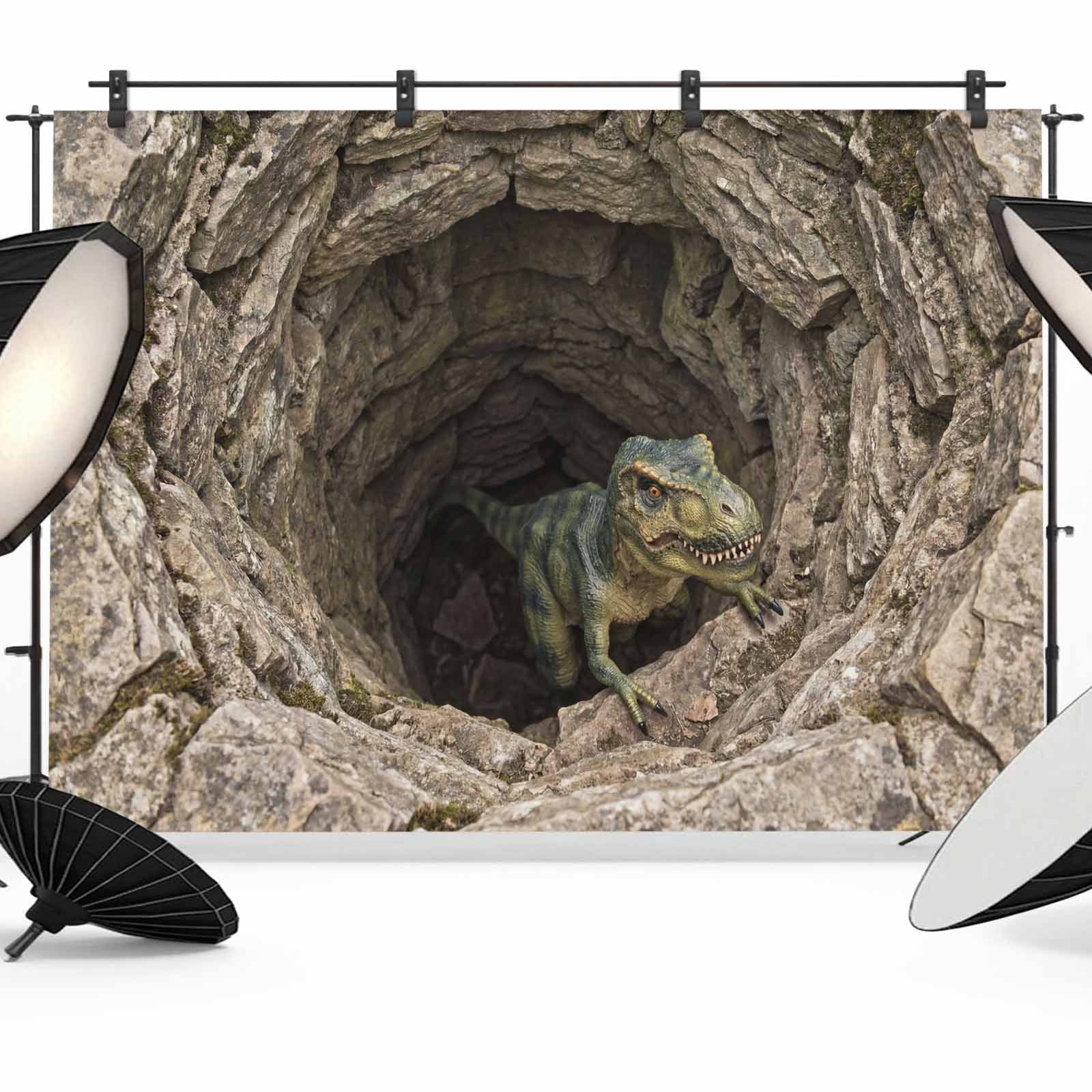 10x8ft Photo Backdrop, 3D Optical Illusion Soft Polyester Backdrop ...