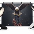 10x8ft Photo Backdrop, American Flag Soft Polyester Backdrop Curtains ...