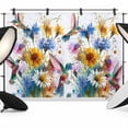 10x8ft Photo Backdrop, Hummingbird Soft Polyester Backdrop Curtains ...