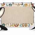 10x8ft Photo Backdrop, Middle Century Soft Polyester Backdrop Curtains ...