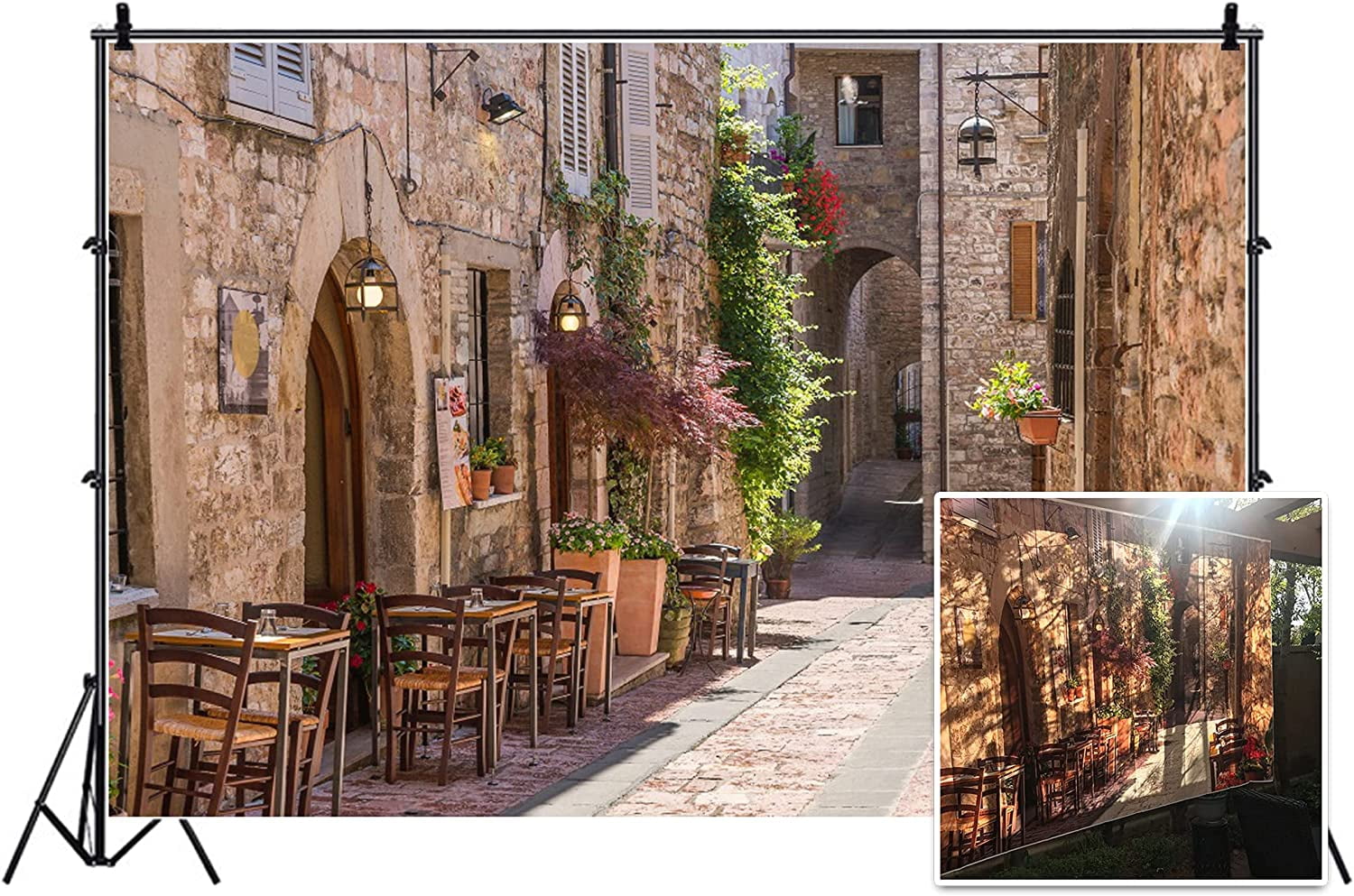 10x8ft Photography Background Italian Wedding Backdrop European Travel ...
