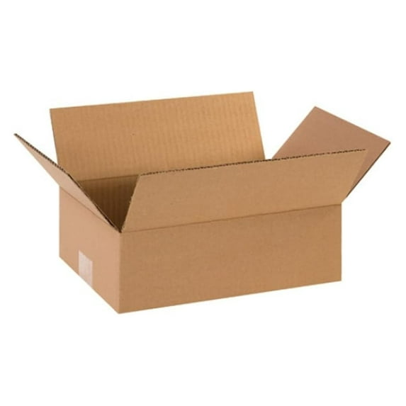 - 10x8x4 Pack of 100 Corrugated Cardboard Packing Shipping Mailing ...
