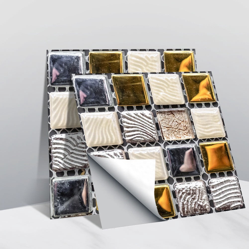10xGlitter Kitchen Wall Tiles for Stylish Bathroom and Backsplash ...