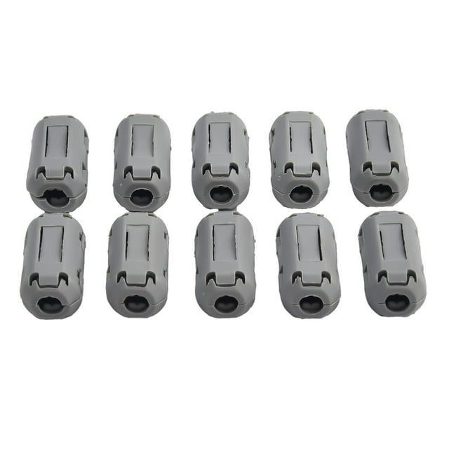 10xTDK 5MM Ferrite Core Noise Suppressor Filter Ring Cable Clip On Wire ...