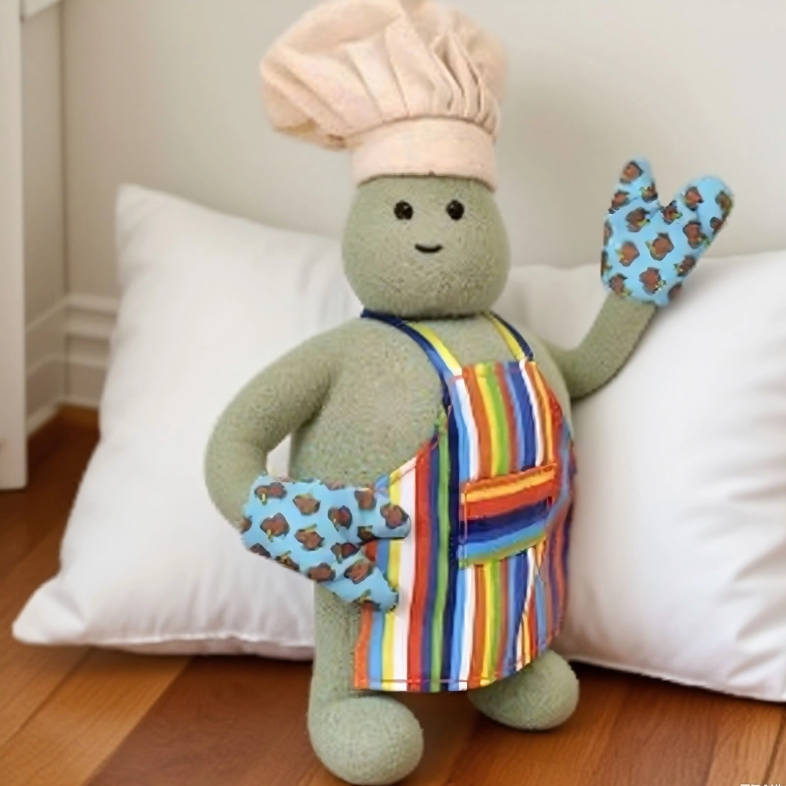 11.02-Inch Tiny Chef Plush Toy from The Tiny Chef Show – Soft Stuffed ...