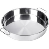 11 1/2in Stainless Steel Round Drip Pan Roasting Pan For Big Green Egg ...
