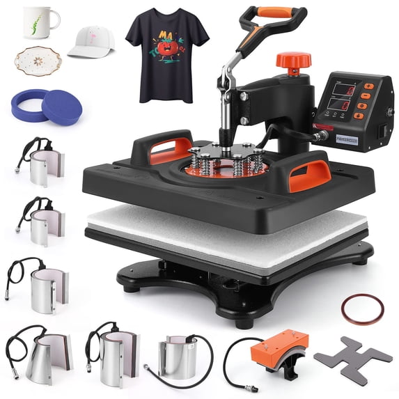 11 in 1 Heat Press Machine, Professional Sublimation Machine, Heat ...