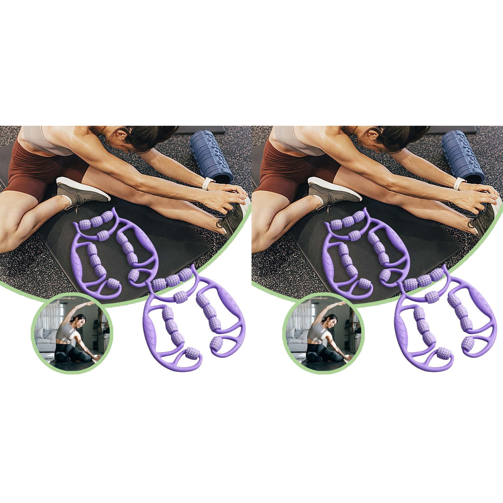 11*11.8 Inch Cellulite Massage Roller Leg Roller Massager, 13 Rollers ...