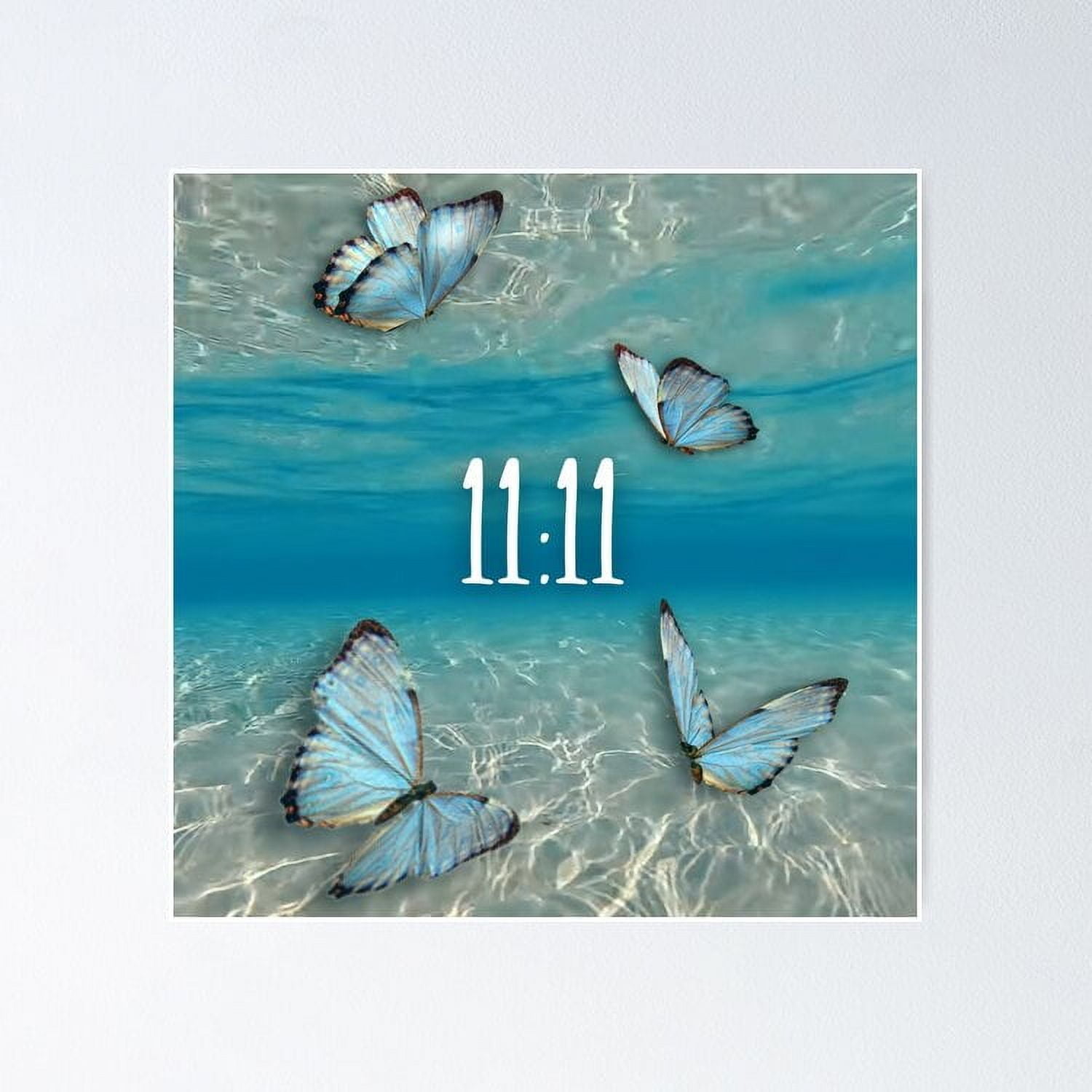 11:11 Butterflies Underwater UNFRAMED Poster, 16x24 - Walmart.com