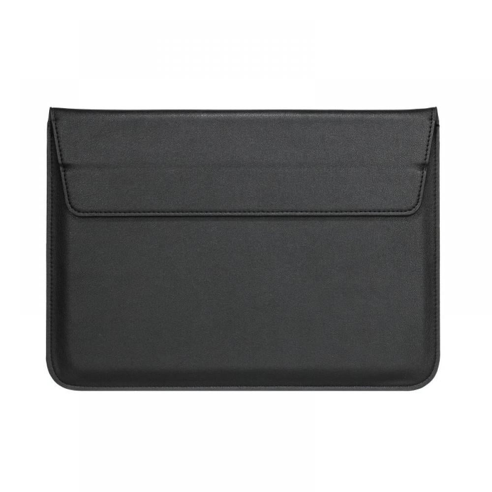 11/12/13/14/15/16 Inch PU Leather Laptop Sleeve Case with Stand ...