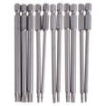 11/12pcs Tamper Proof Security Drill Bit Set Torx Screwdriver Flat for ...