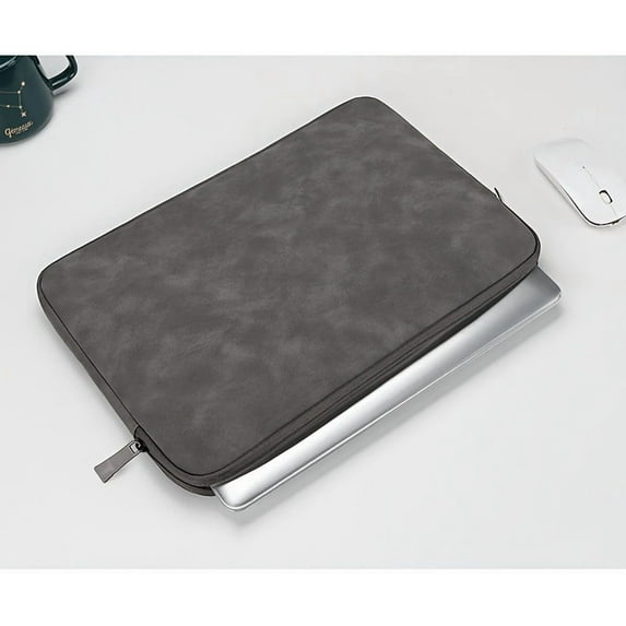 11 13 14 15 Inch Laptop PU Leather Protective Tablet Bag Computer Pouch ...
