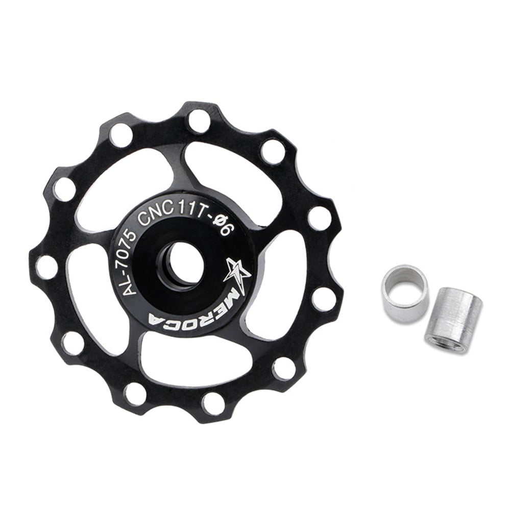11-13T Wheel Mtb Ceramic Bearing Pulley Road Bike Bicycle Rear Derailleur 11T Black - Walmart.com