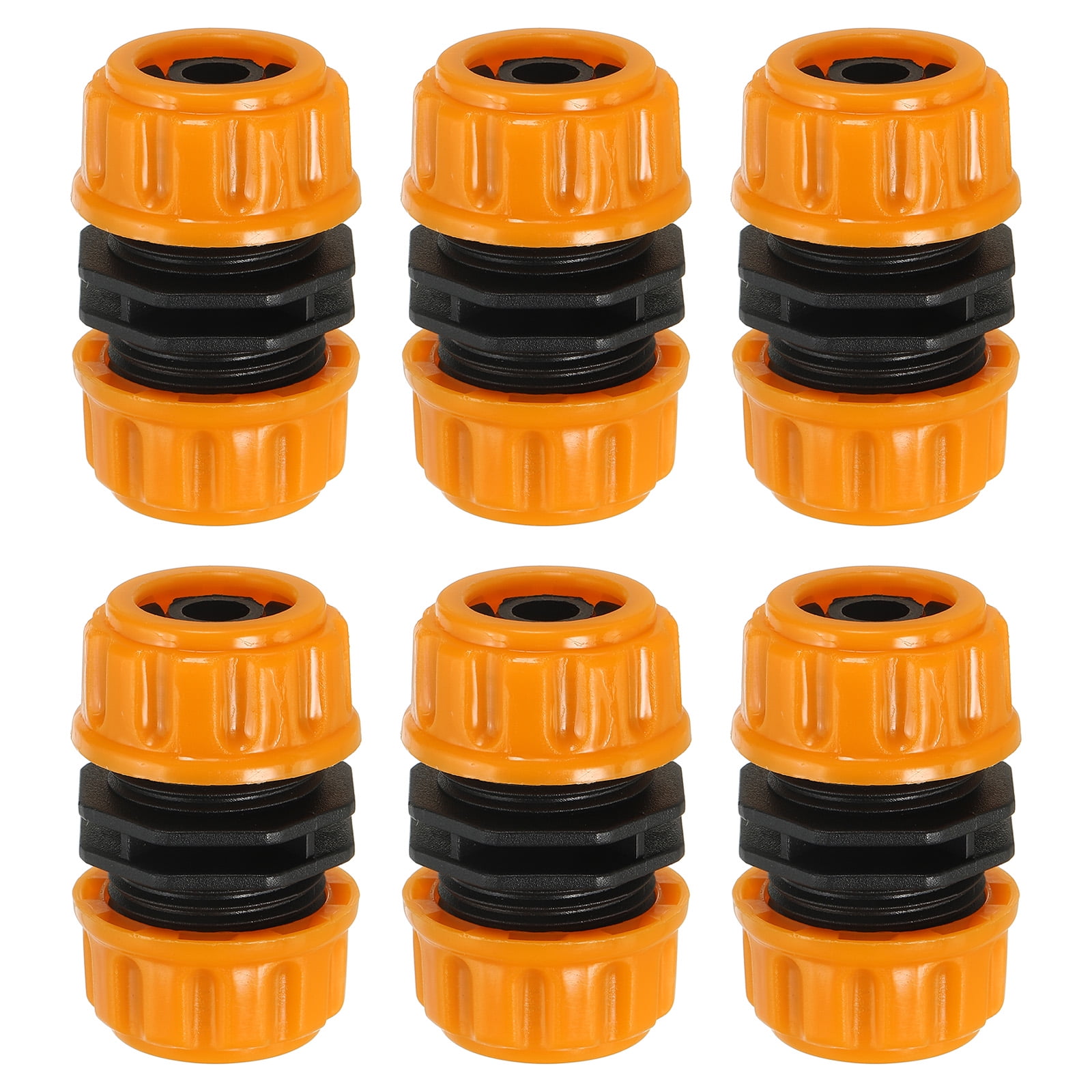 11/16" Hose Repair Connector Extender, 12 Pcs Plastic Garden Hose ...