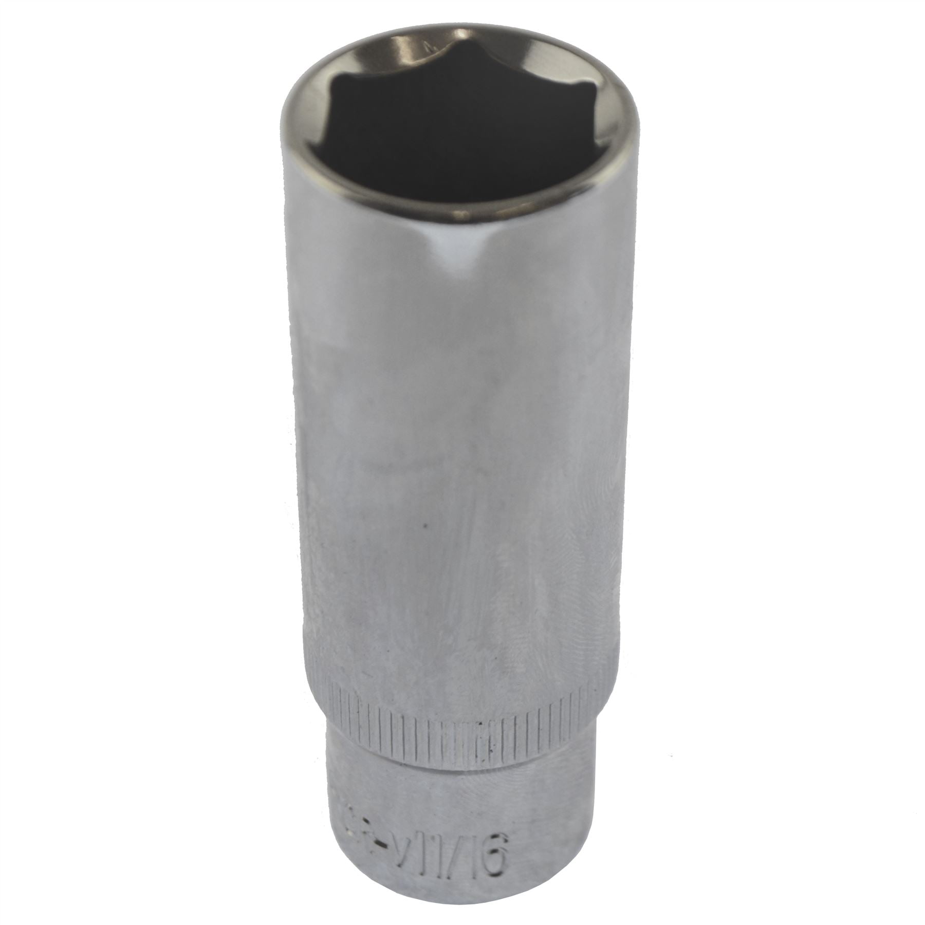 11/16" Imperial AF SAE Socket Double Deep 6 Sided Single Hex 3/8" Drive ...