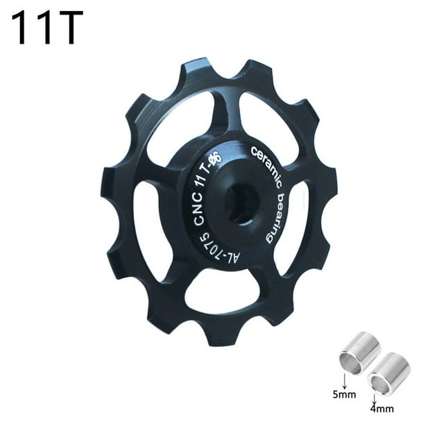 11-17T Wheel MTB Ceramic Bearing Jockey Pulley Road Bike Bicycle Rear Derailleur - Walmart.com