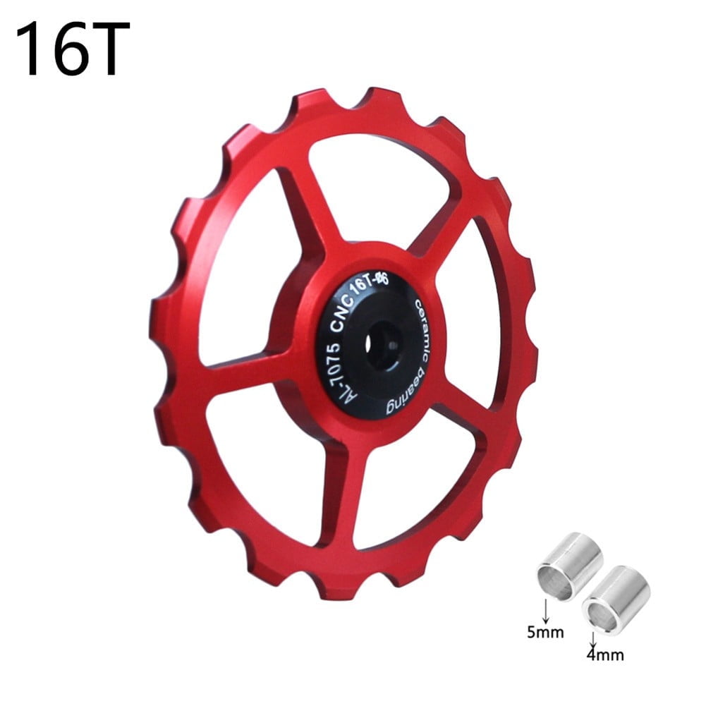 11-17T Wheel MTB Ceramic Bearing Jockey Pulley Road Bike Bicycle Rear Derailleur - Walmart.com