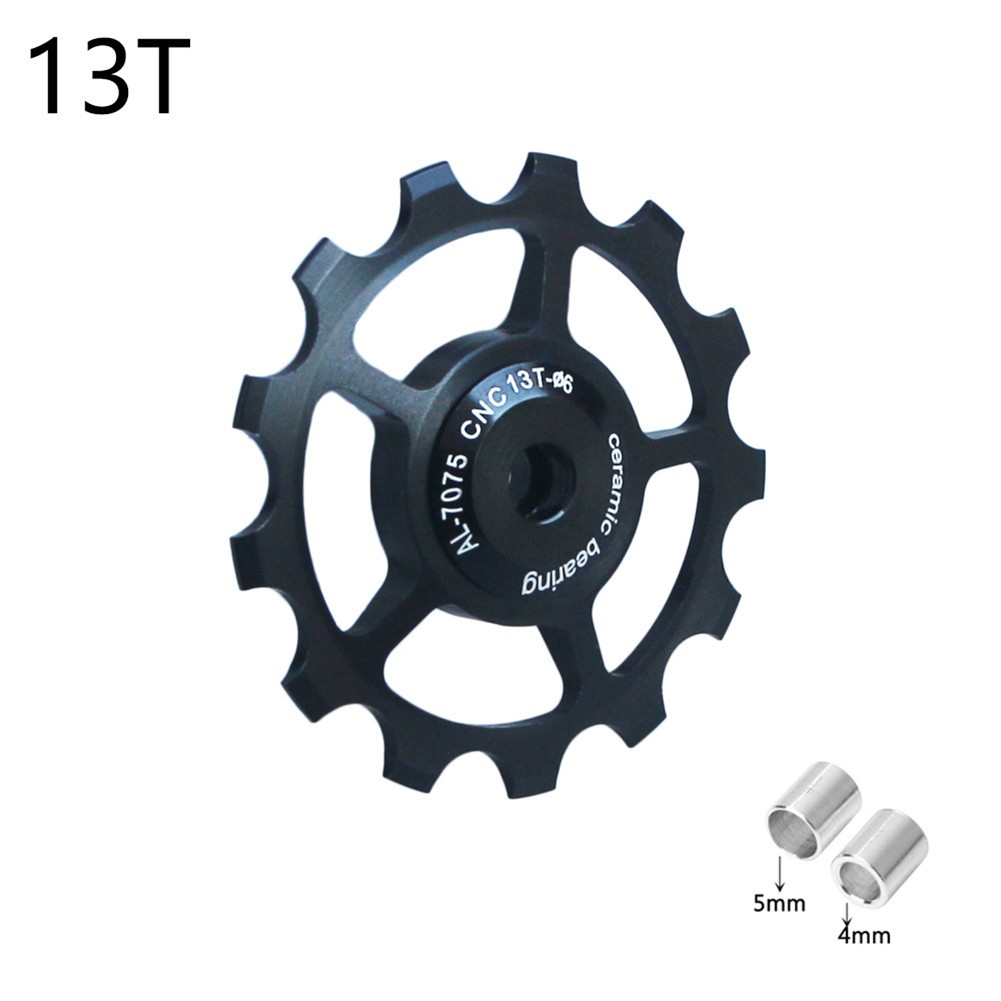 11-17T Wheel MTB Ceramic Bearing Jockey Pulley Road Bike Bicycle Rear Derailleur - Walmart.com