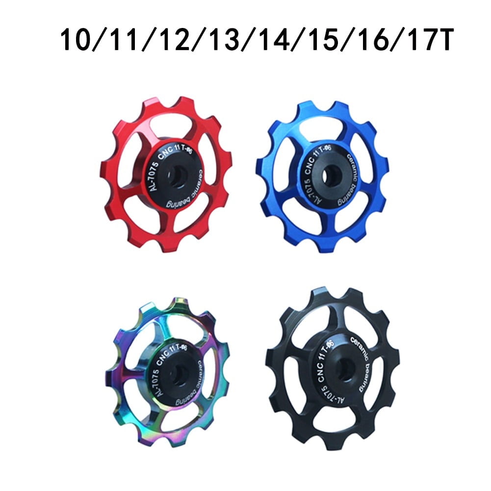 11-17T Wheel Mtb Ceramic Bearing-Jockey Pulley Road Bike Bicycle Rear Derailleur Parts Bicycle ...