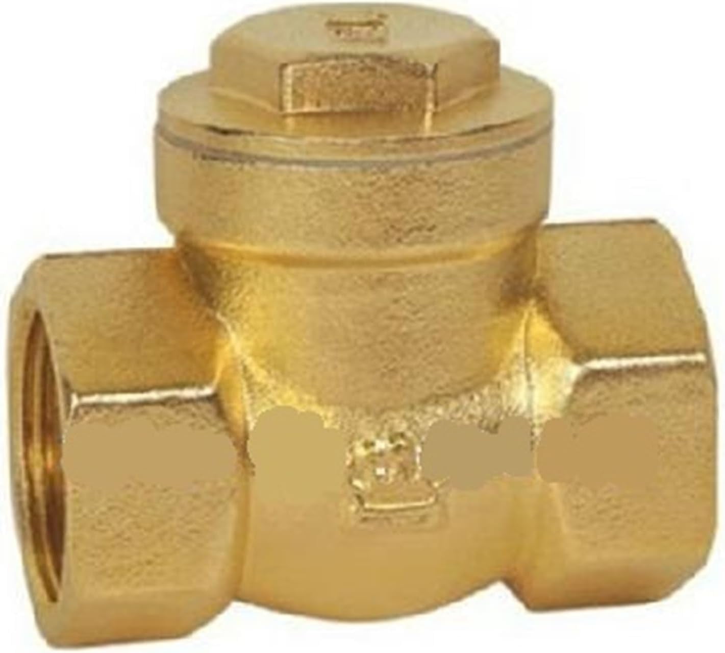 11/2'' 1.5'' DN40 Port Size Brass Horizontal Check Valve one Way Valve ...