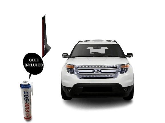 11-2019 Ford Explorer Windshield-Outer Trim Pillar Molding Passenger ...