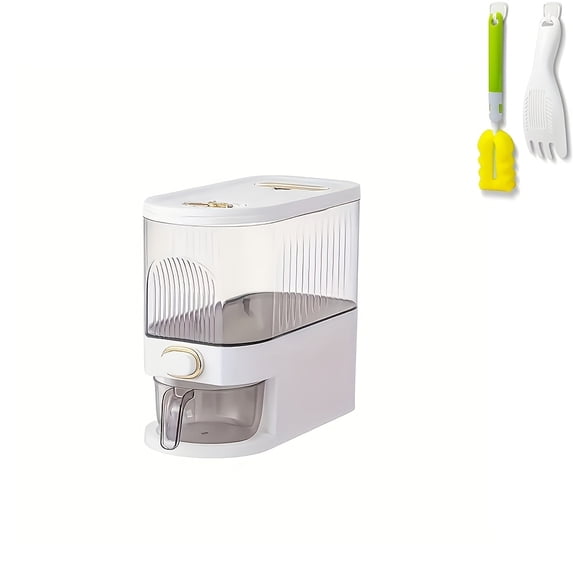 11/22 Lbs Large Capacity Rice Storage Container with Measuring Cup ...