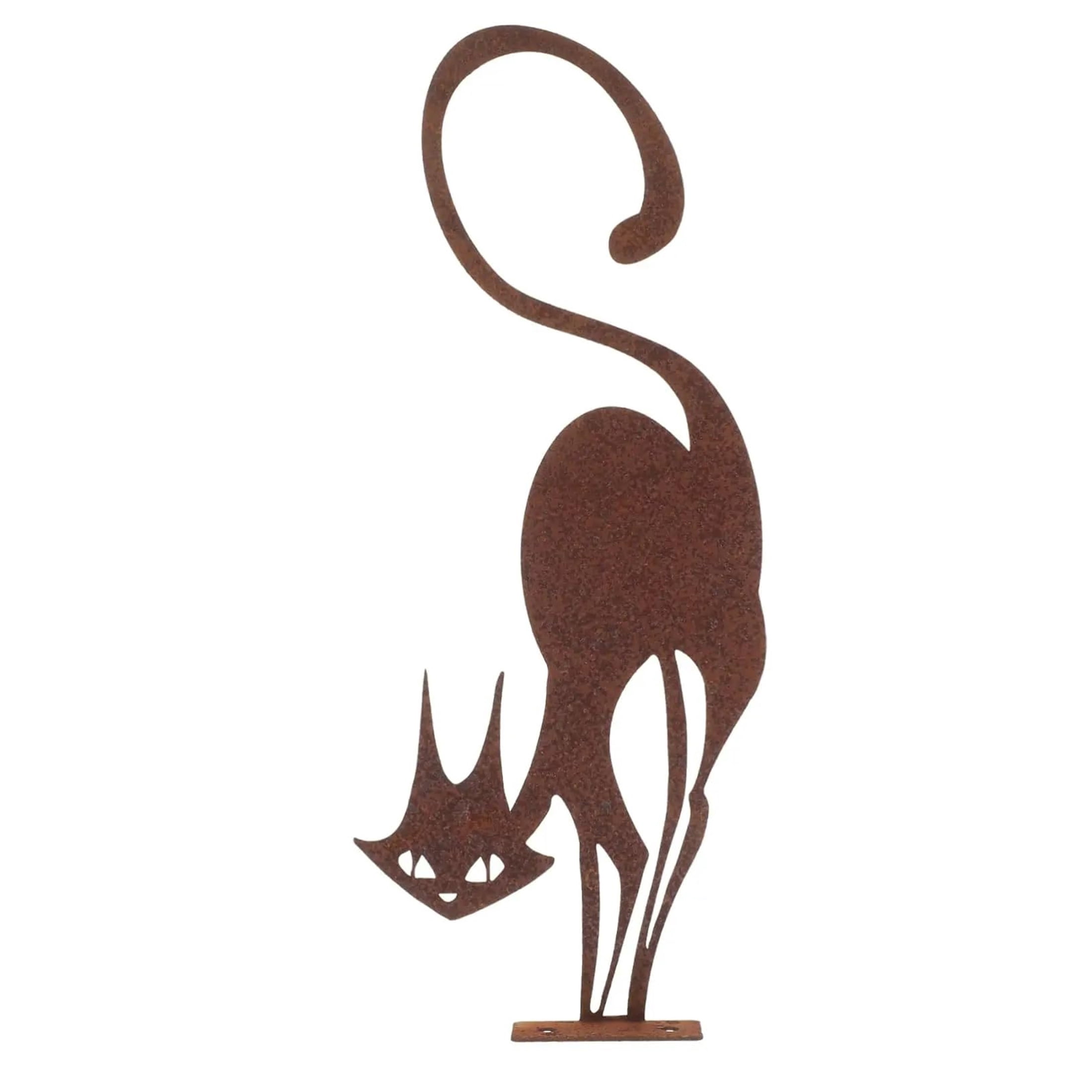 11.22 in/15.75 in Metal Iron Rusty Series Garden Wrought Iron Crafts ...