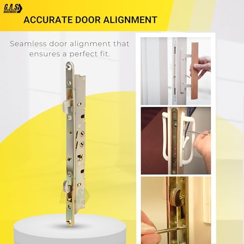 11-3/4" Multi-Point Mortise Lock with Face Plate and Keeper for Sliding ...