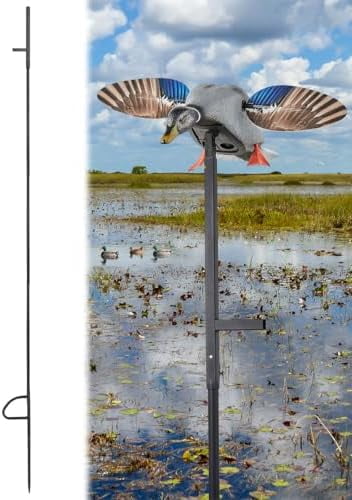 11.3ft Outdoors Ducks Decoy Extension Pole,Hunting Works with Spinning ...