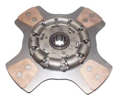 11" 4 BUTTON SPRING LOADED CLUTCH DISC D17 IV D19 170 175 - Walmart.com