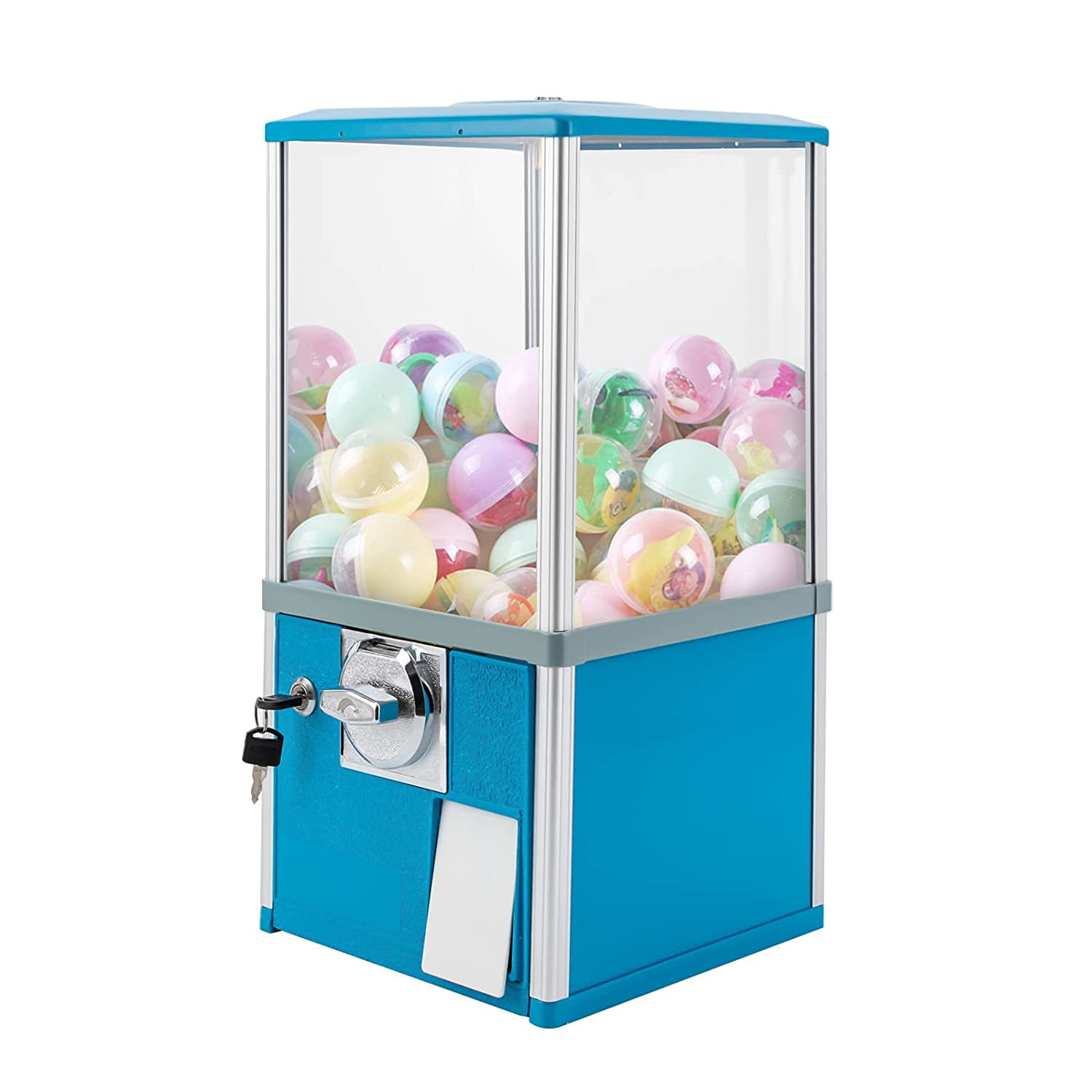 11.42”x10.24”x20.87” Vending Machine, Vintage Style Candy Gumball ...