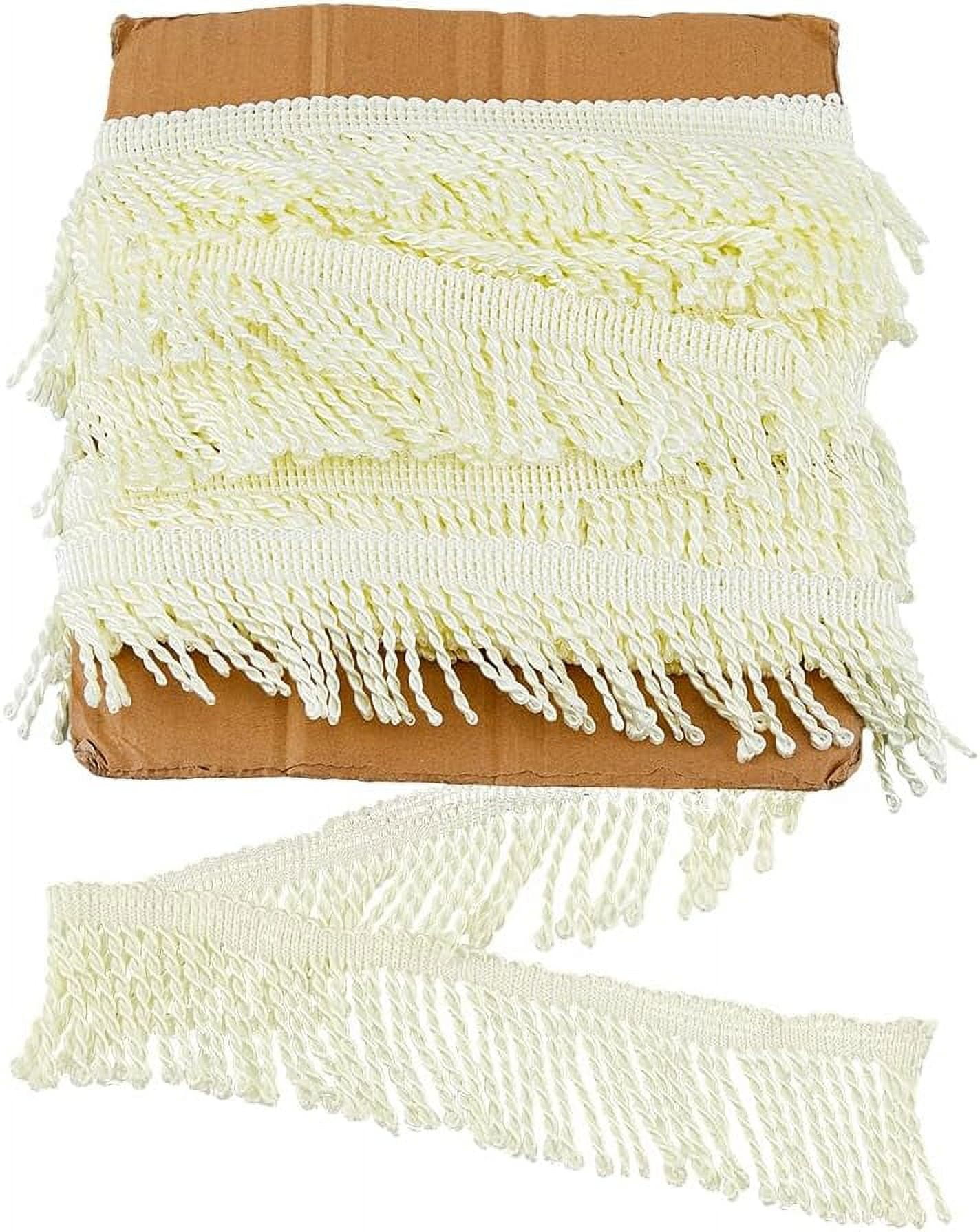 10.5 Yards Polyester Tassel Lace Ribbon Fringe Trimming Garment ...