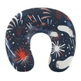 11.4in U-Shaped Pillow Strap With A High Resilience Memory Foam Core ...