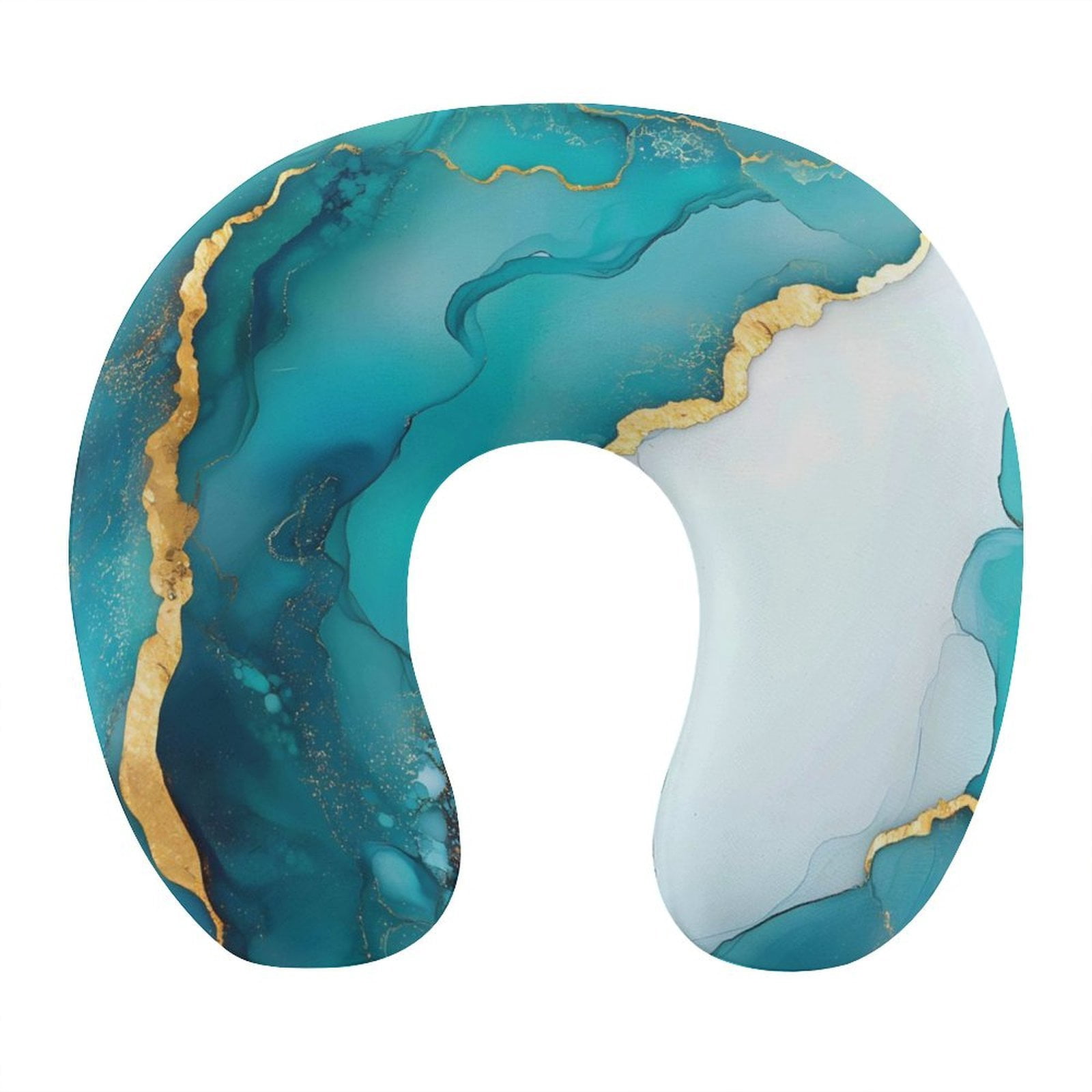 11.4in U-Shaped Pillow Strap With A High Resilience Memory Foam Core ...