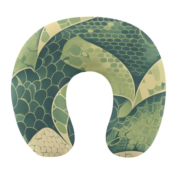 11.4in U-Shaped Pillow Strap With A High Resilience Memory Foam Core ...