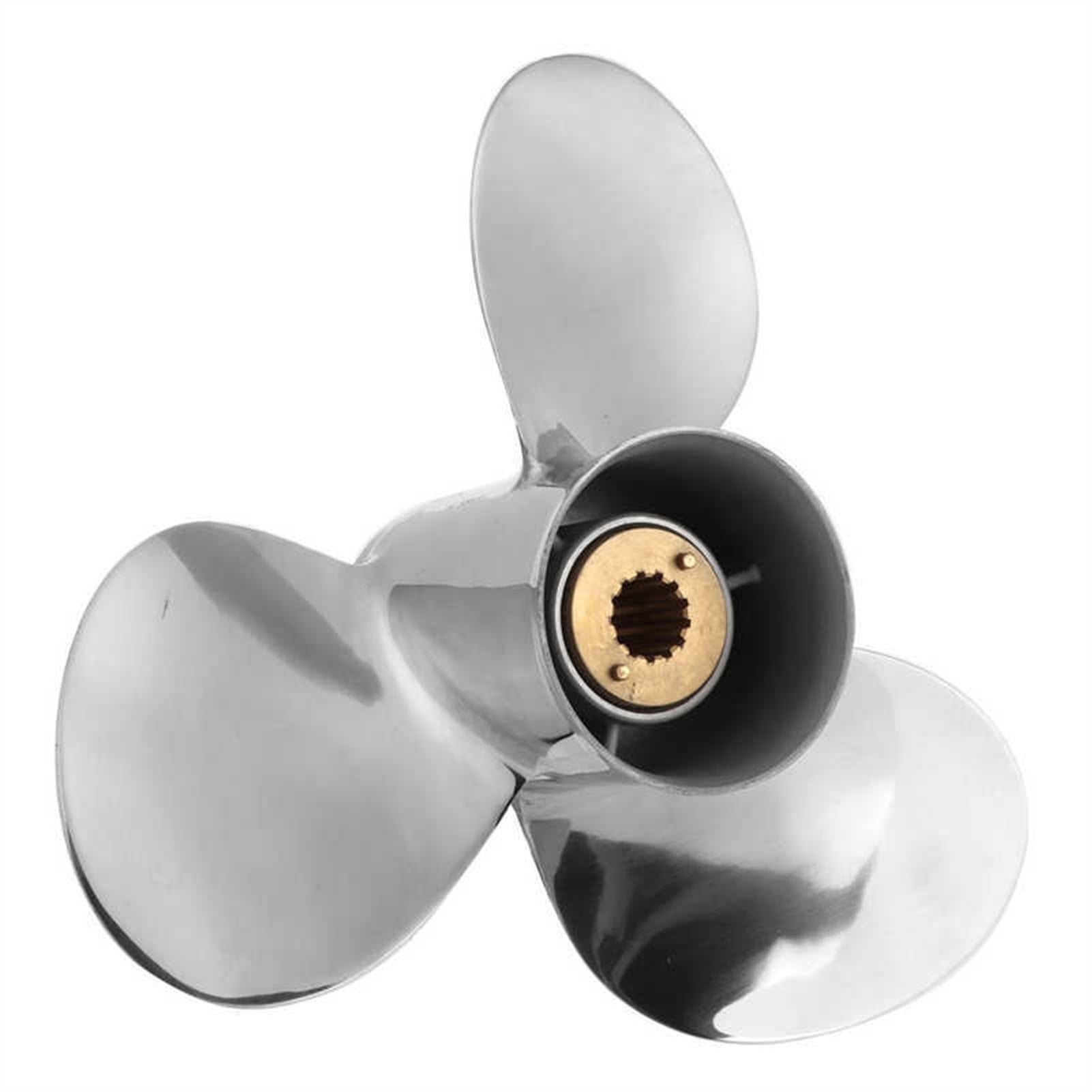 11 5/8 x 11 Outboard Engine Propeller 3 Blades Marine Grade Stainless ...