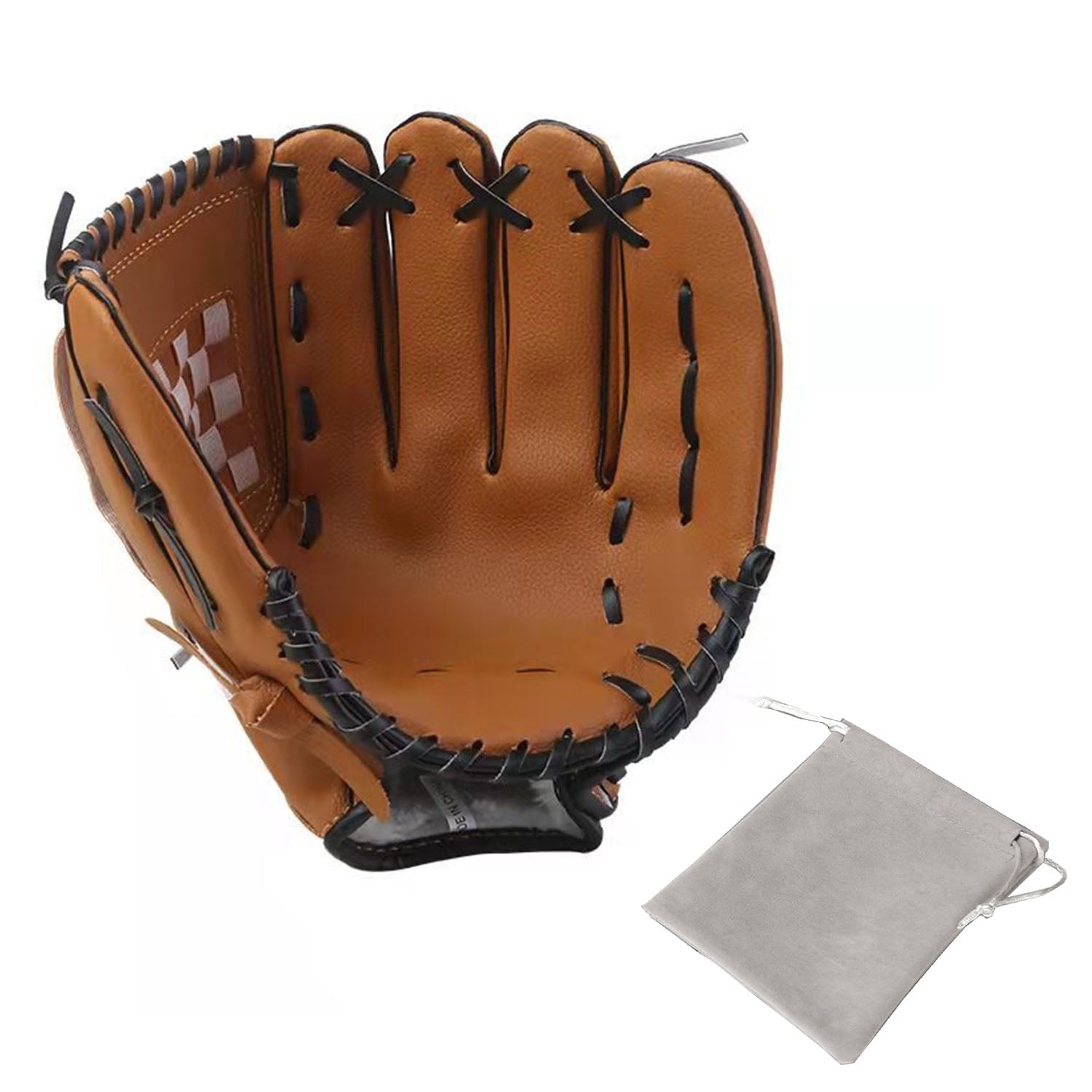 11.5" Baseball Mitt with Storage bag, Softball Glove for Training Left ...