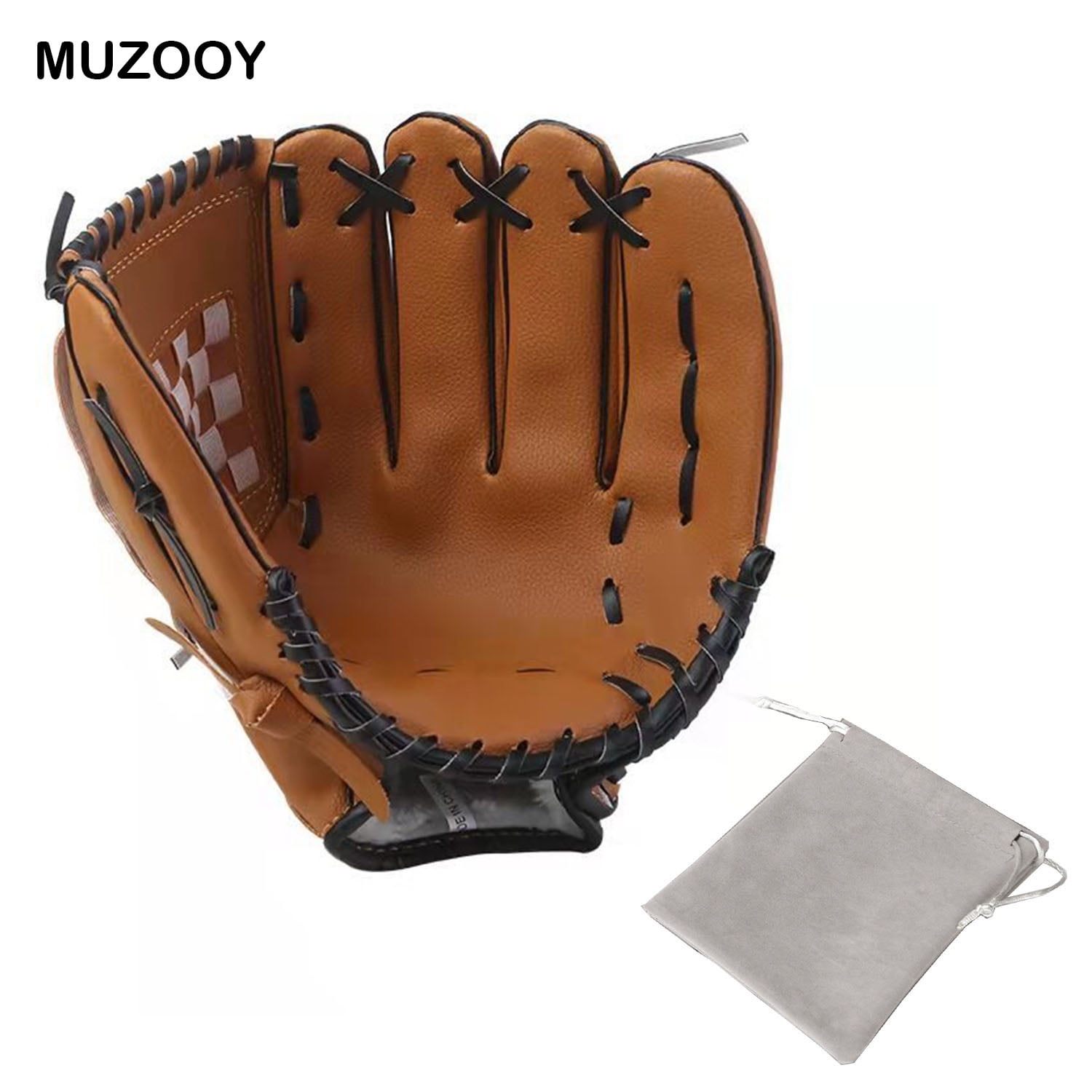 11.5" Baseball Mitt with Storage bag, Softball Glove for Training Left ...
