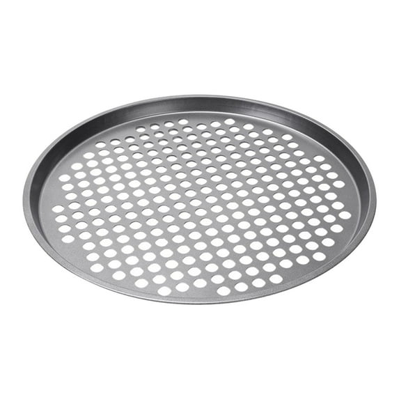 11.5 Inch Stainless Steel Pizza Pan with Holes | Round Mesh Baking ...