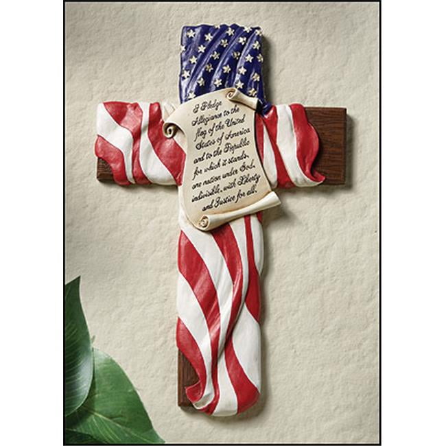 CB Gift Pledge of Allegiance Cross - Walmart.com