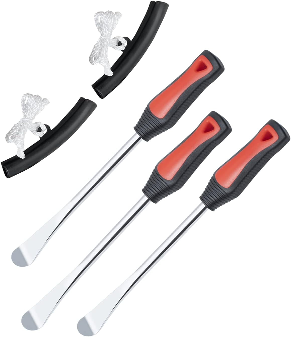 11.5 inch steel tire pry bar iron tool kit, suitable for professional tire replacement tools for ...