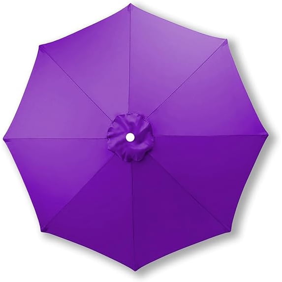 11.5ft Patio Umbrella Replacement Canopy 8 Ribs, Waterproof & Fade ...