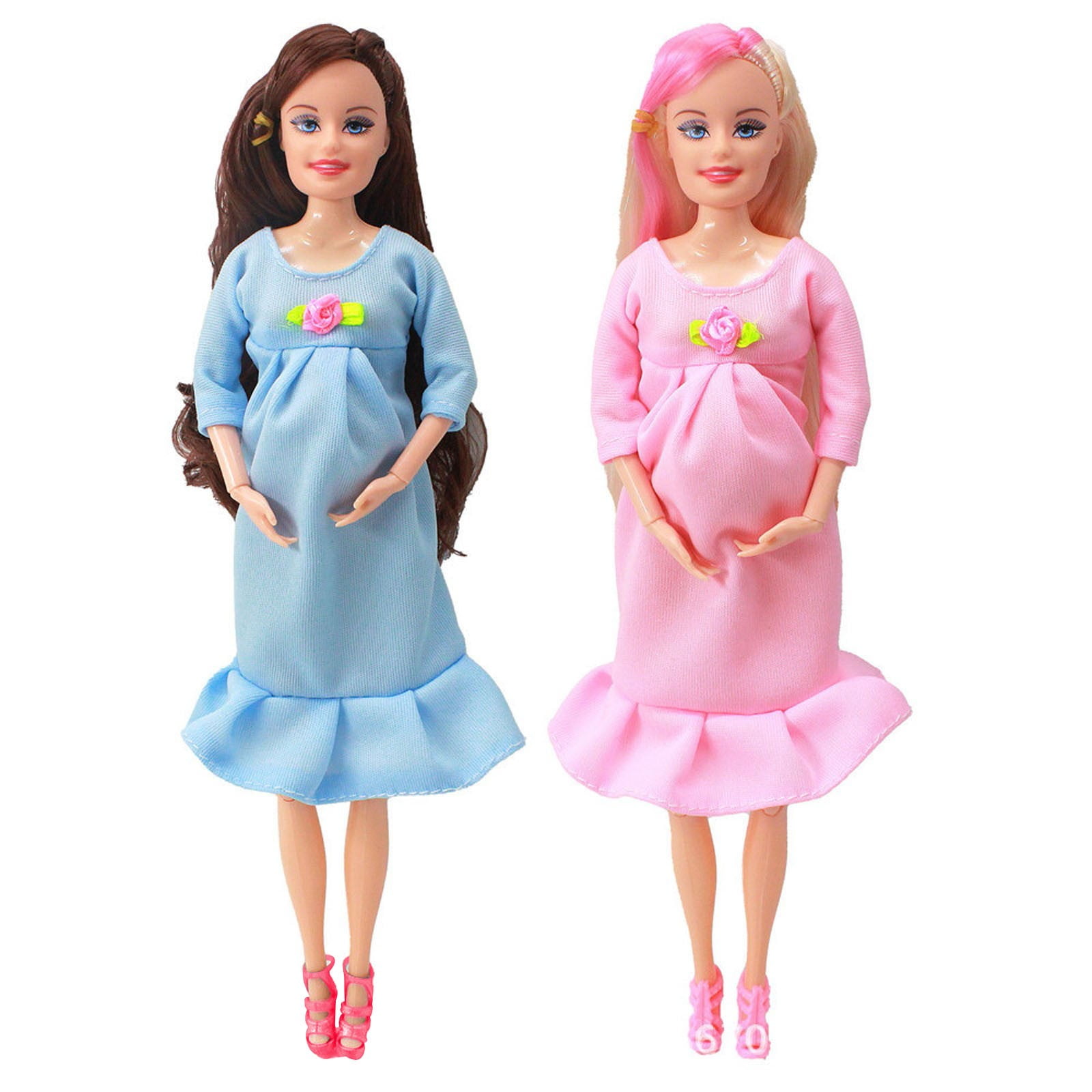 11.5inch Pregnant Doll with Baby in Tummy - ABS Plastic Realistic ...